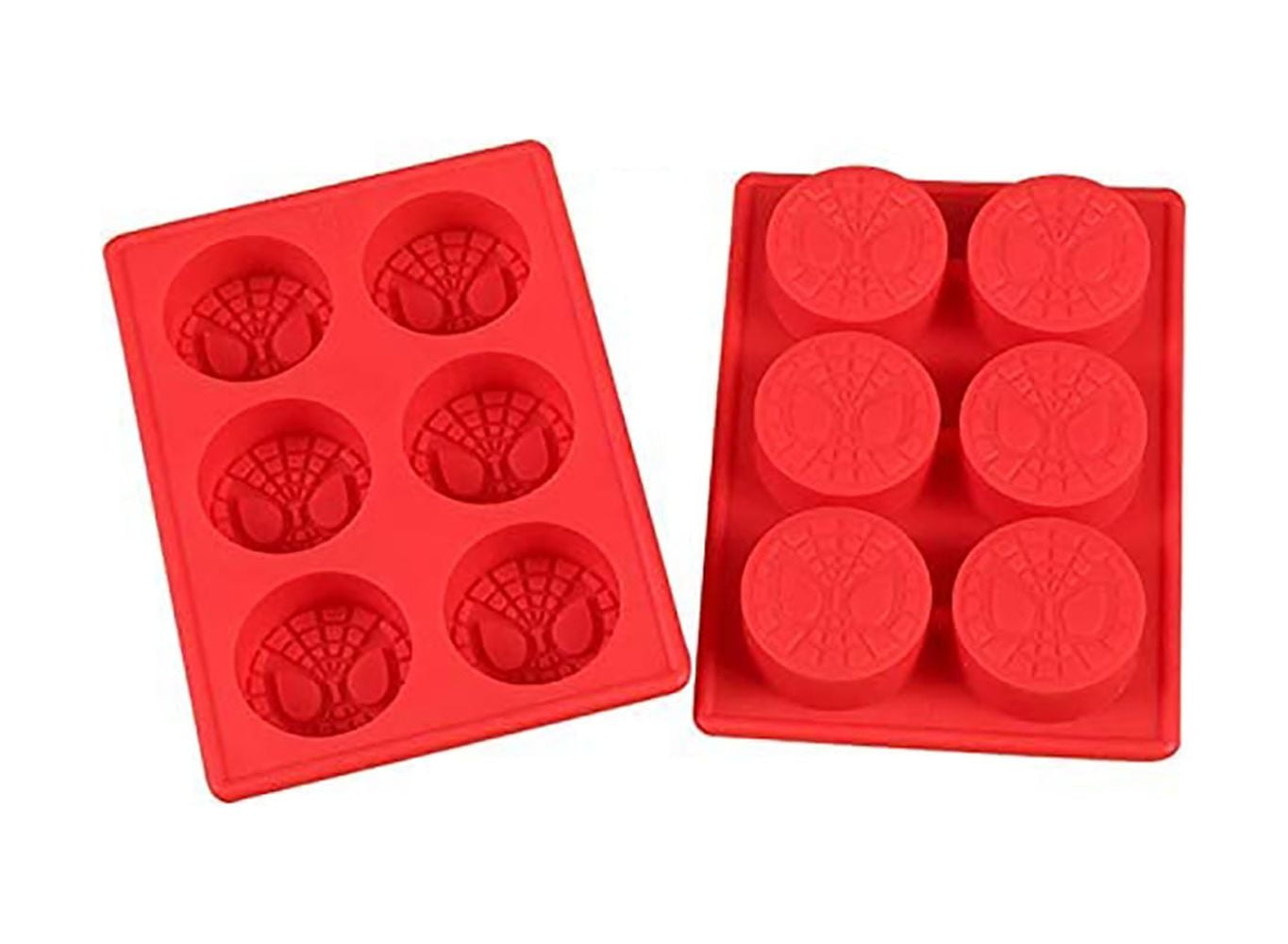 Spiderman Emblem Superhero Silicone Ice Cube Tray - Walmart.com