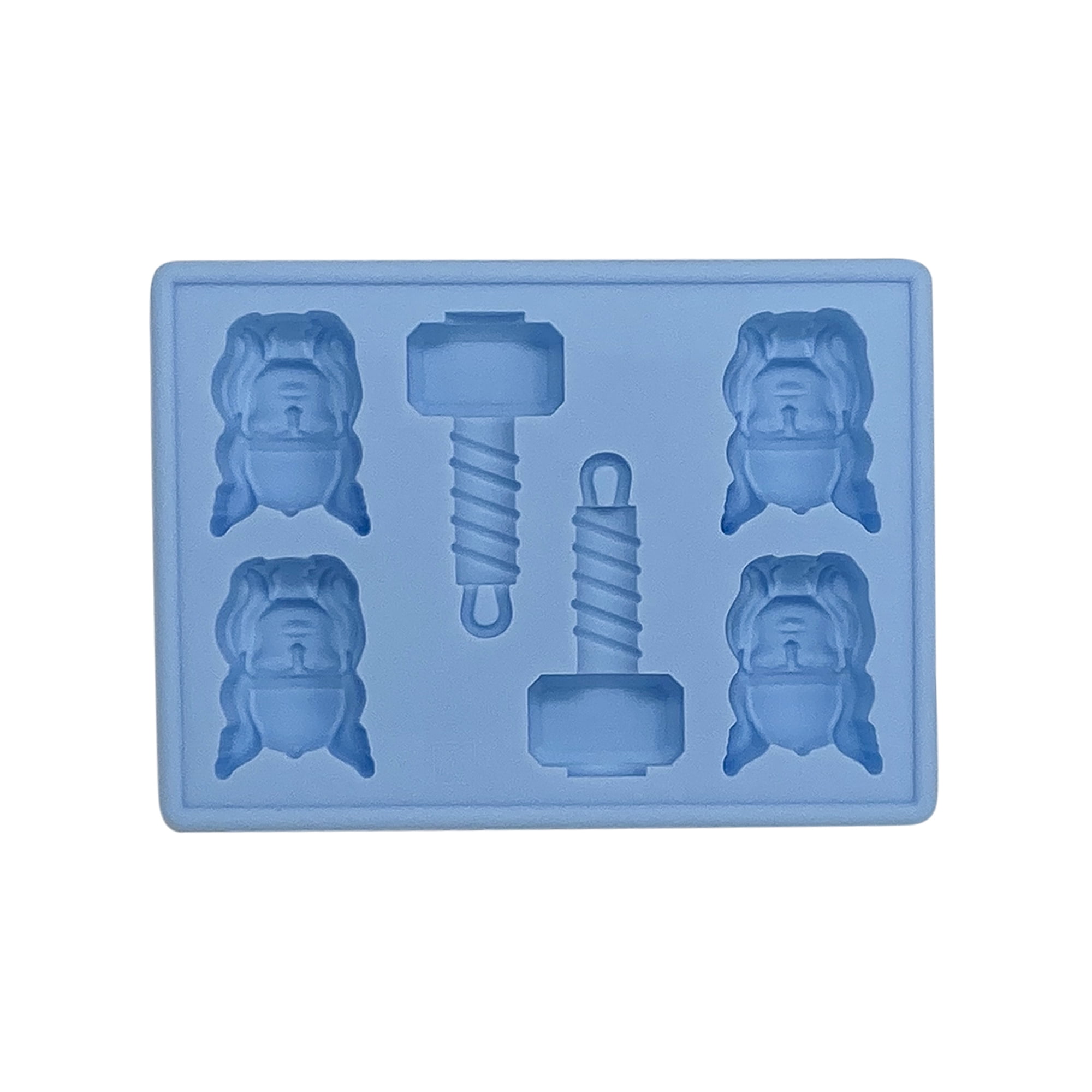 Ice Tray Thor with Hammer Silicone Mold for Ice Cube or Chocolate ...