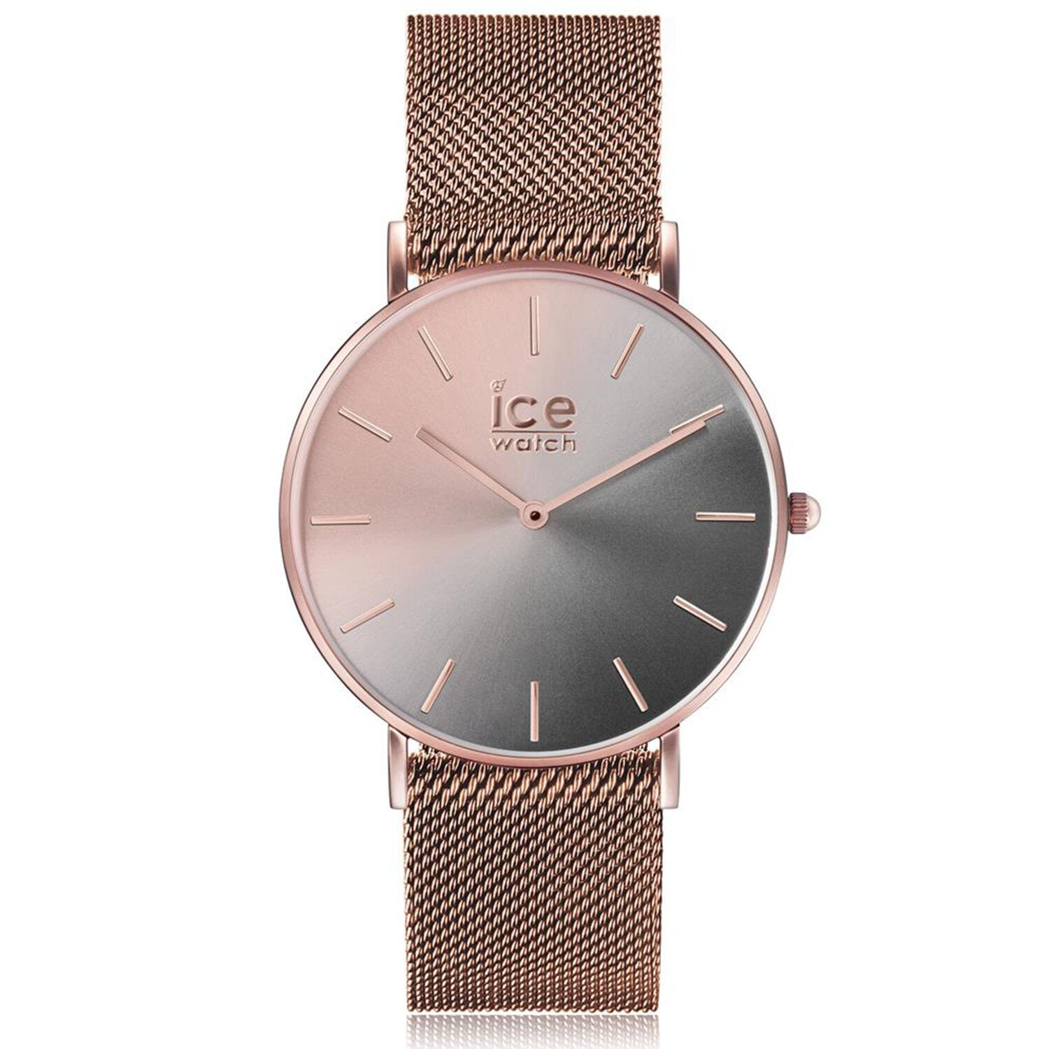 Ice-Watch Women's City Sunset Milanese 016024 Rose-Gold Stainless-Steel ...