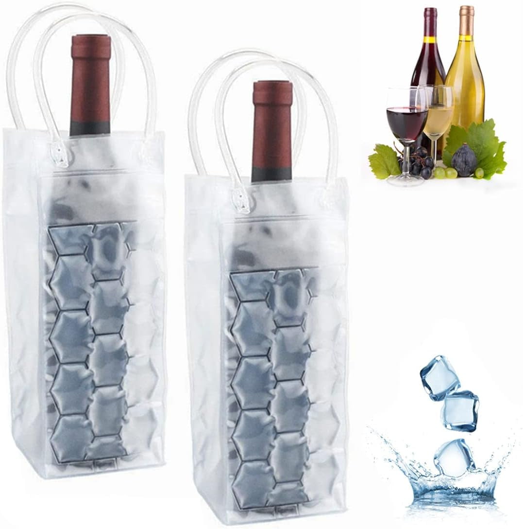 Ice Wine Bag, Chiller, Cooler Refrirator, Frid, Bottle Chiller for Red ...
