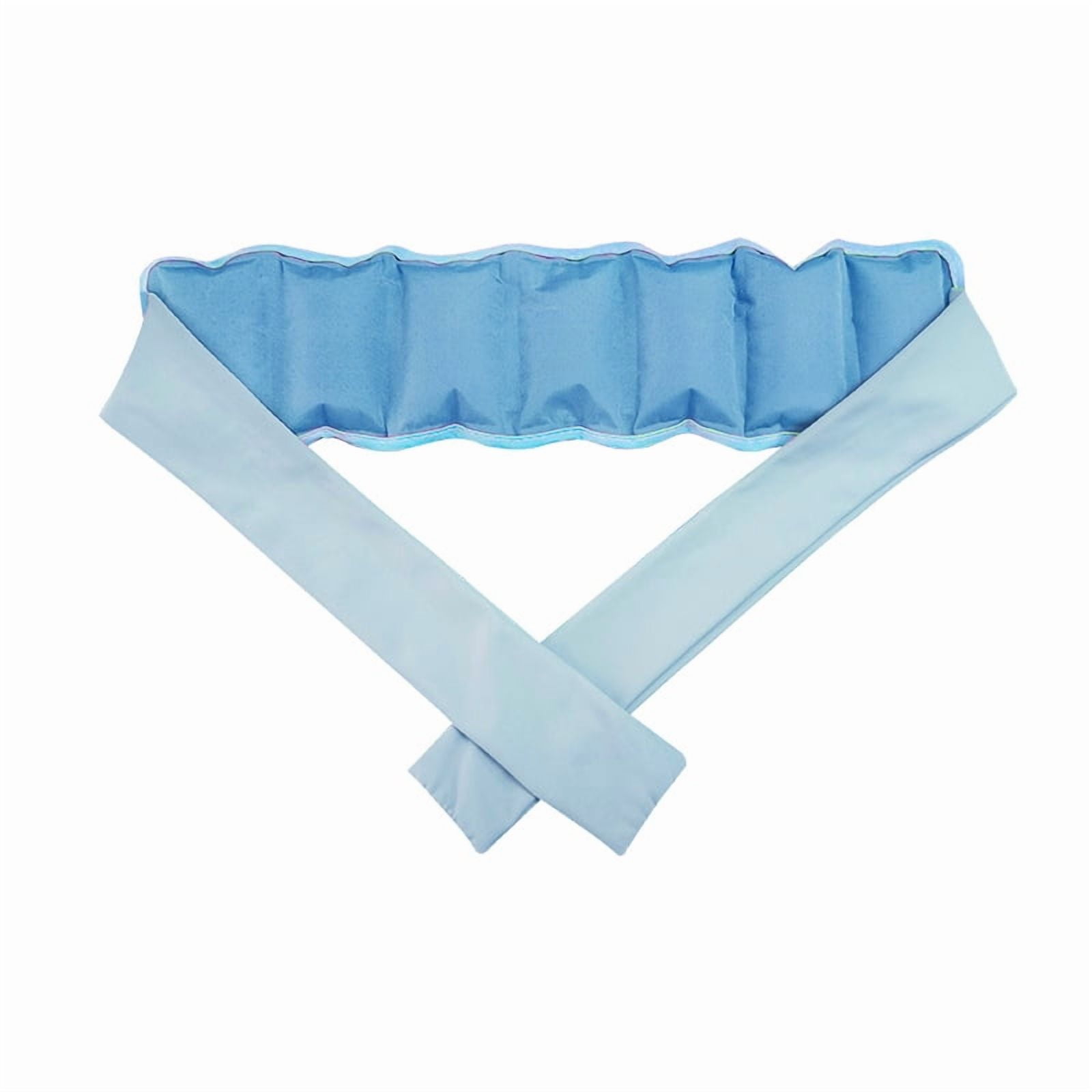 Ice Wrap with 7 Ice Packs - Full Neck Cooling Support, Reusable Cold ...
