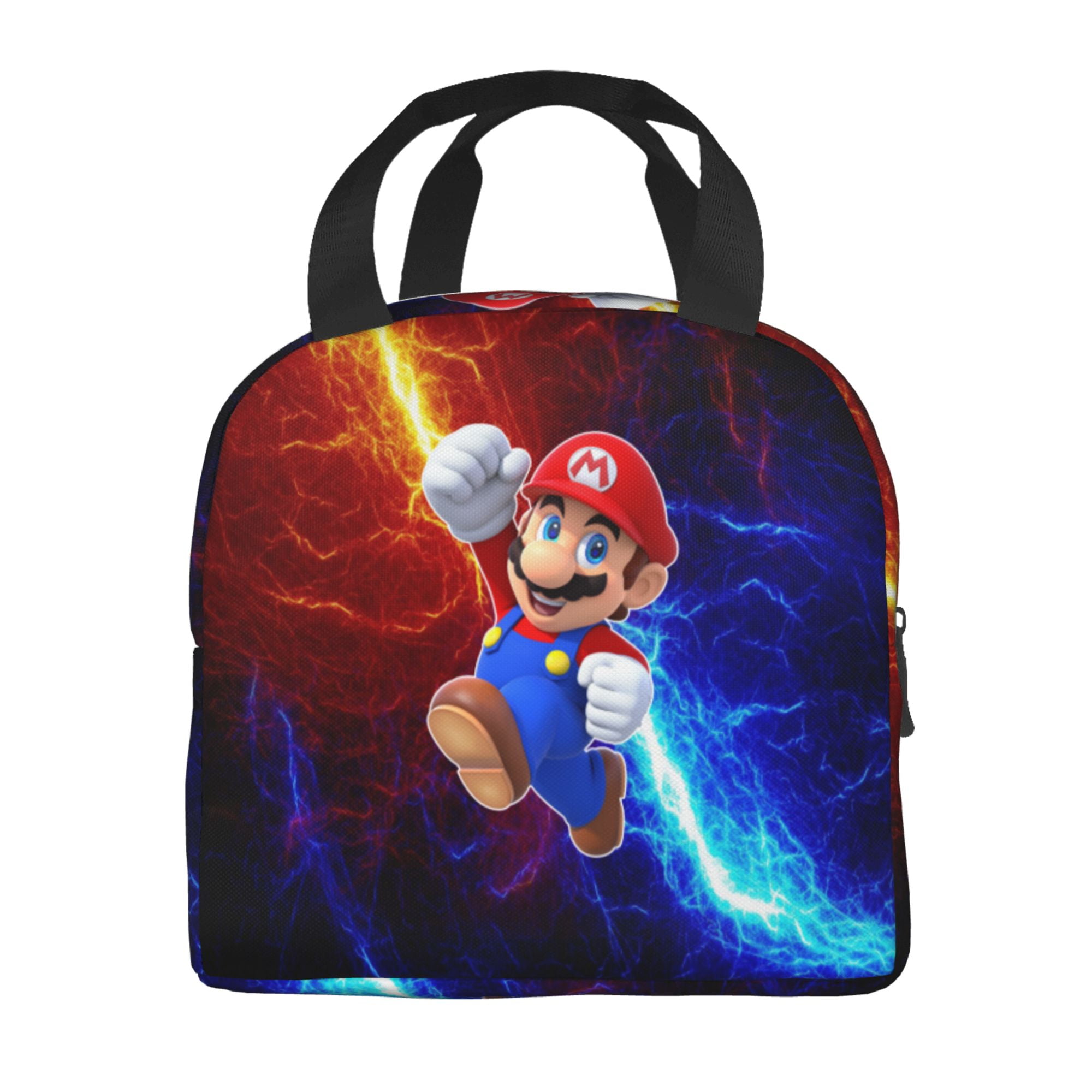 Ice and Fire Super Mario Lunch Bag Reusable Insulated Lunch Box for ...
