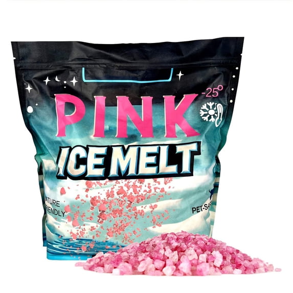 Ice and Snow Melt 8 lb Bag Magnesium Chloride Ice Melter - Walmart.com