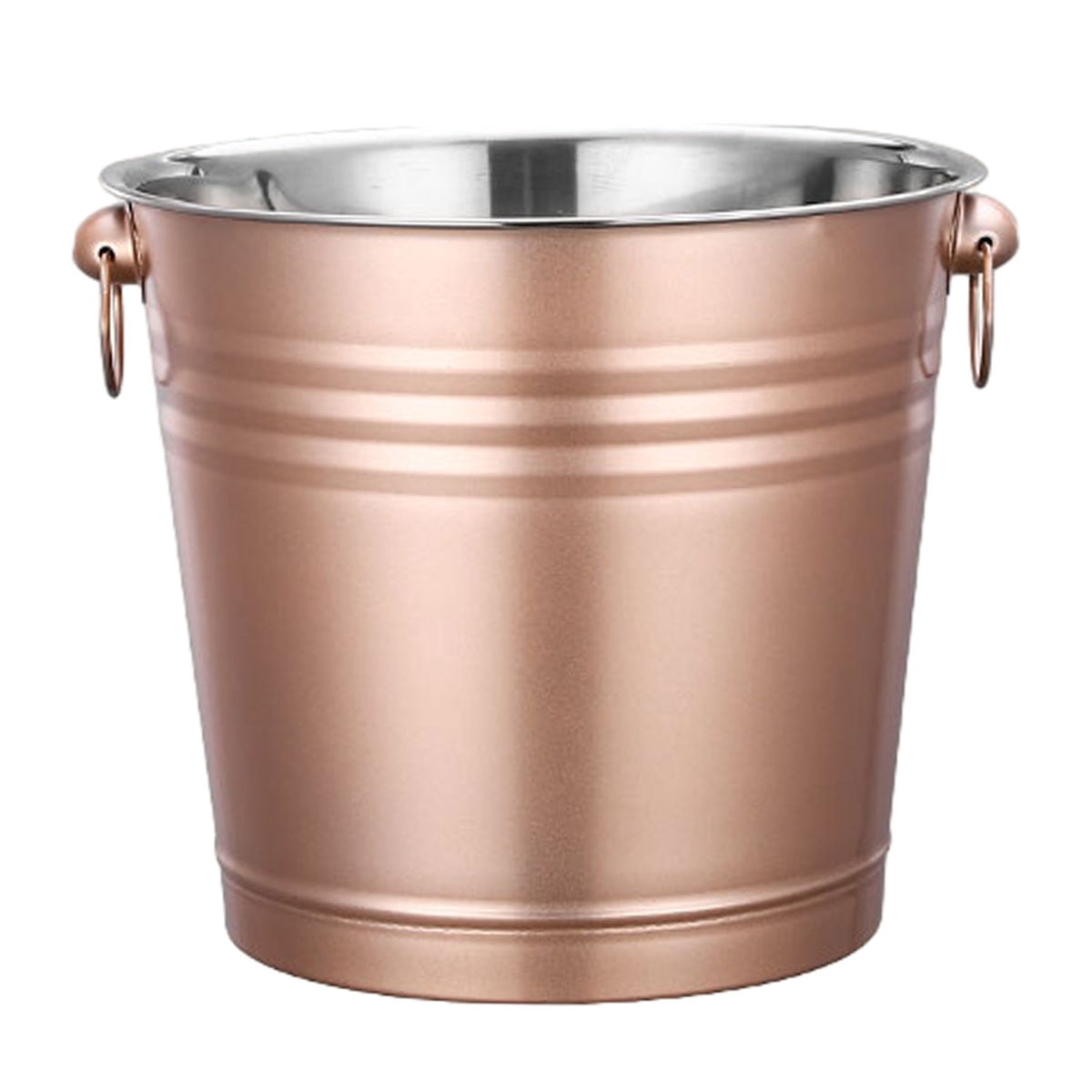 Ice bucket with lid, spoon, tongs and filter - carefully crafted ...