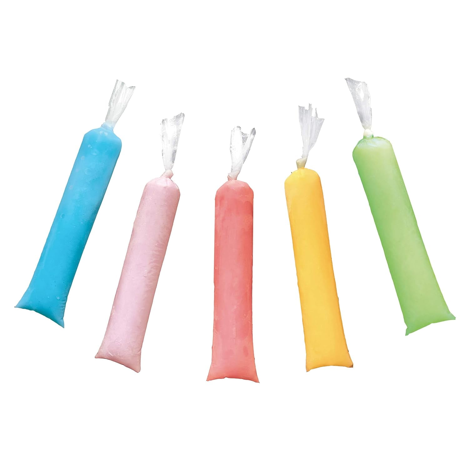 2x8" Popsicle Wrappers/Ice Molds Plastic Disposable Popsicle Bags and ...