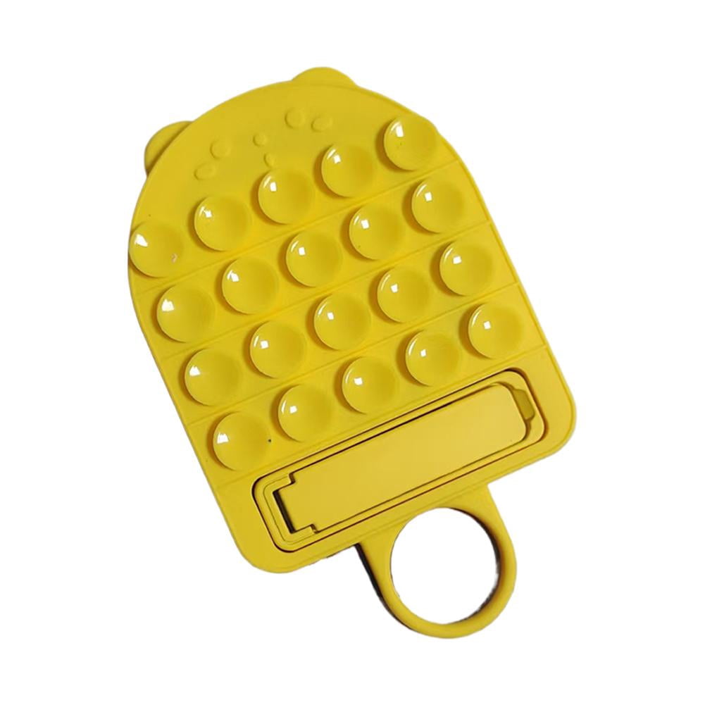 Ice cream shaped Silicone Adhesive Sticky Suction Pad Mobile Phone ...