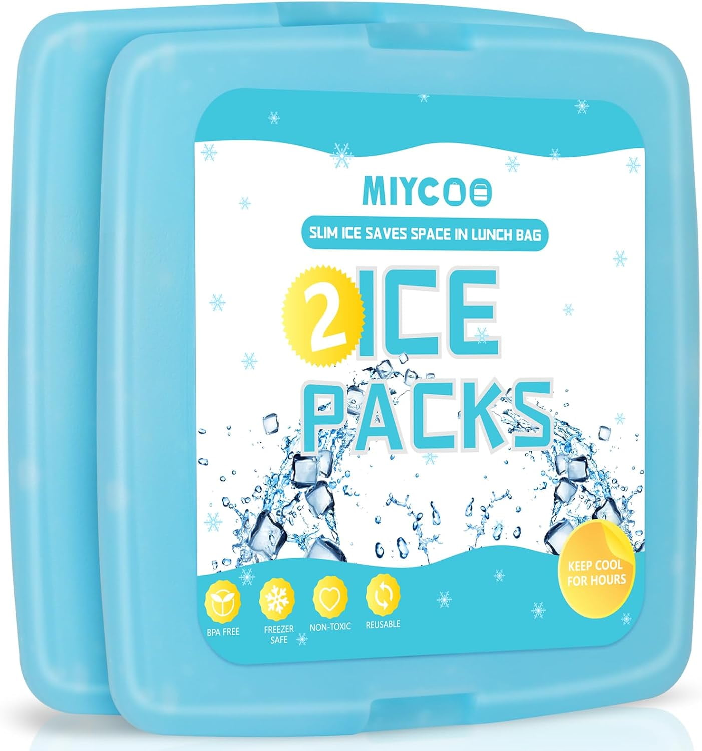 Ice packs for lunch boxes and bags - Quick frozen ice packs - Space ...