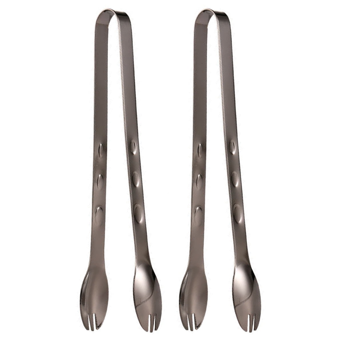 Ice tongs, 2pcs Small Tongs Stainless Steel Grabbing Ice Easy, for Ice ...