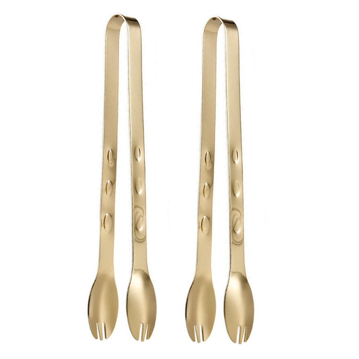Ice tongs, 2pcs Small Tongs Stainless Steel Grabbing Ice Easy, for Ice ...