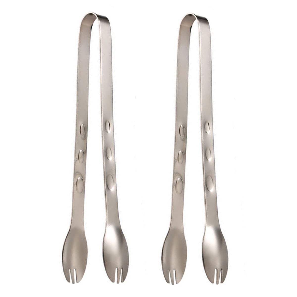Ice tongs, 2pcs Small Tongs Stainless Steel Grabbing Ice Easy, for Ice ...