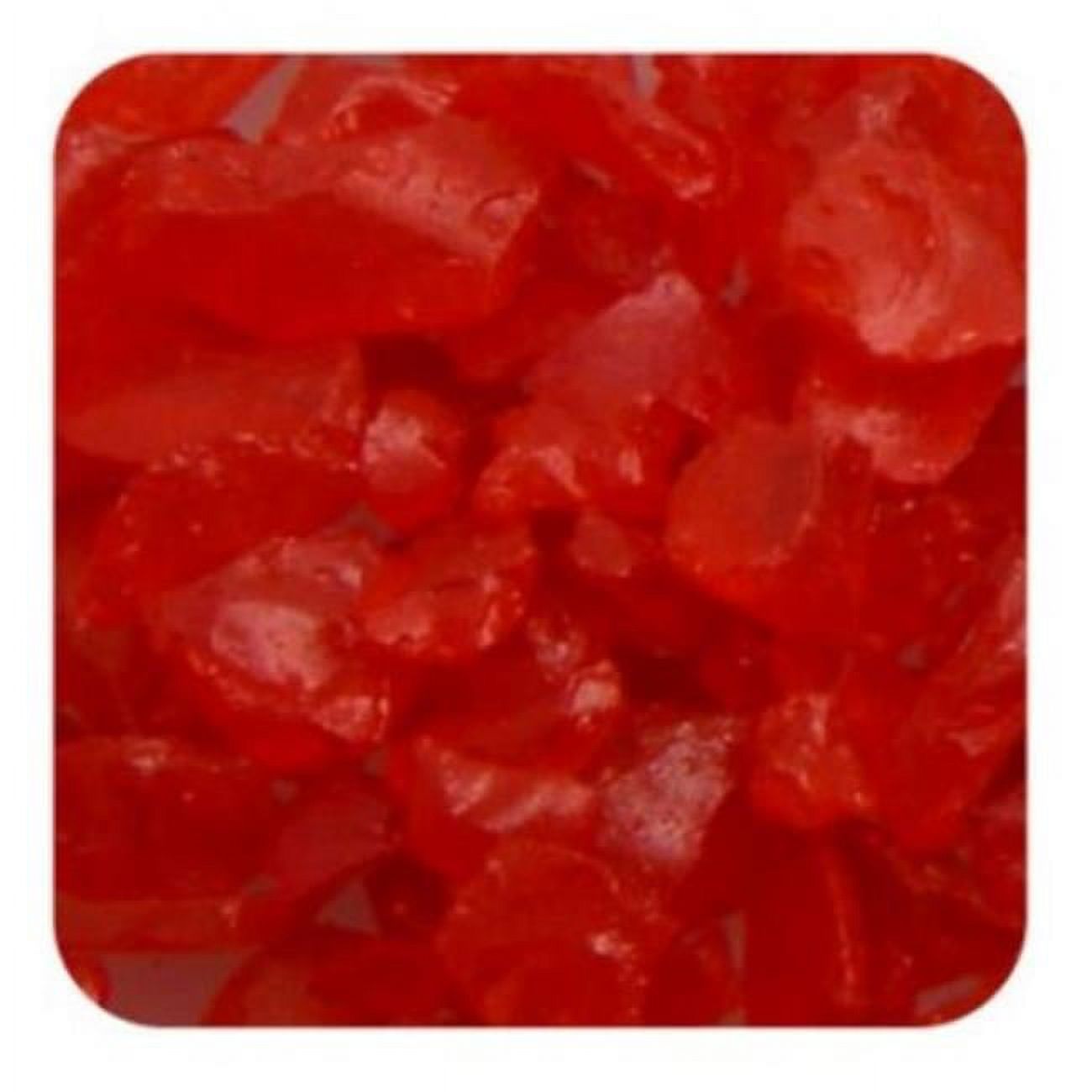 Ice10Lbred Ice Real Glass Gems Table Scatters & Vase Filler Red - 10 Lb ...