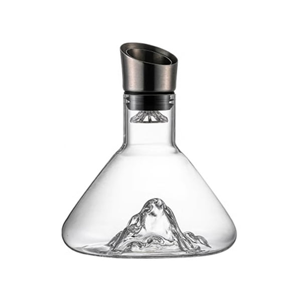 Iceberg Decanters Built-in Aerator Pourer Wine Decanter Carafe Red Wine ...