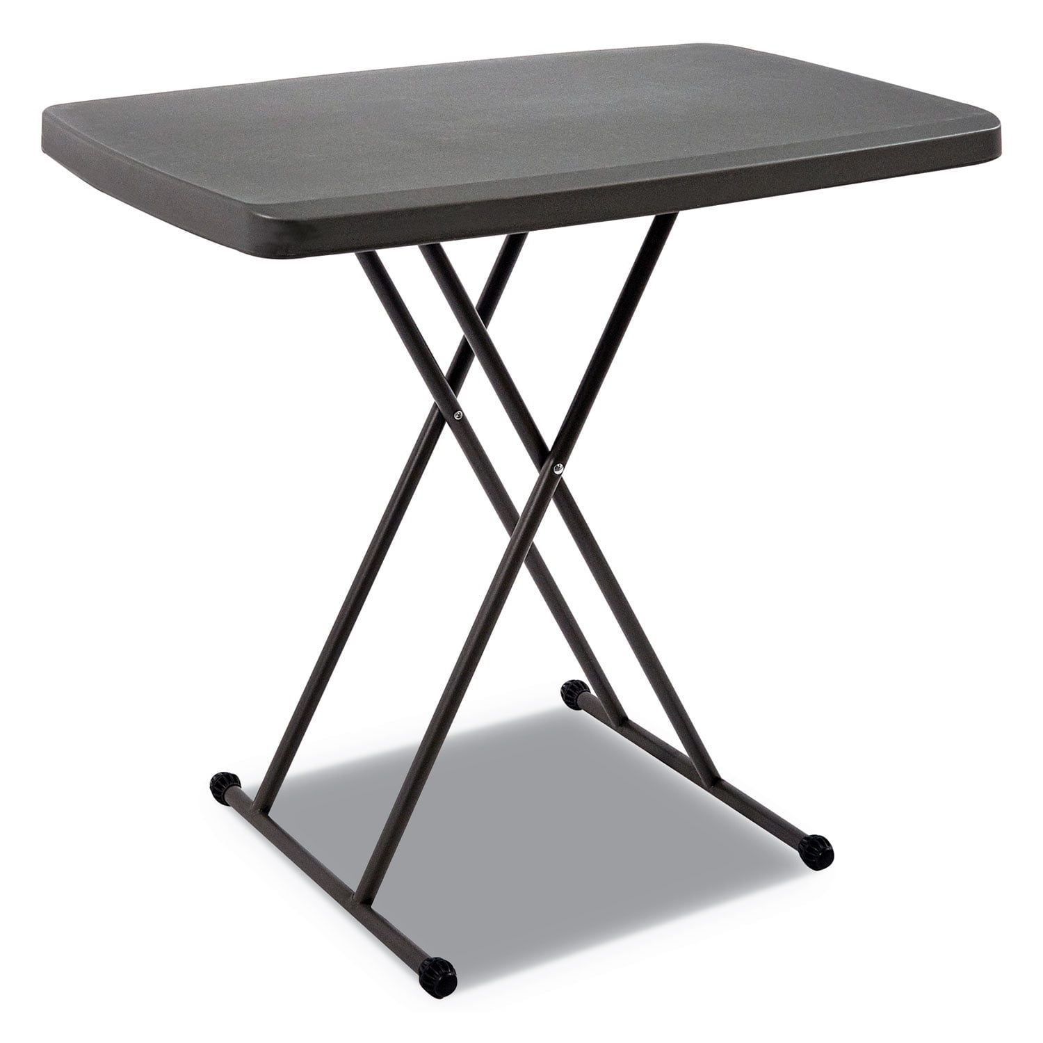 Iceberg IndestrucTable Adjustable, Sturdy & Heavy-Duty Foldable Indoor ...