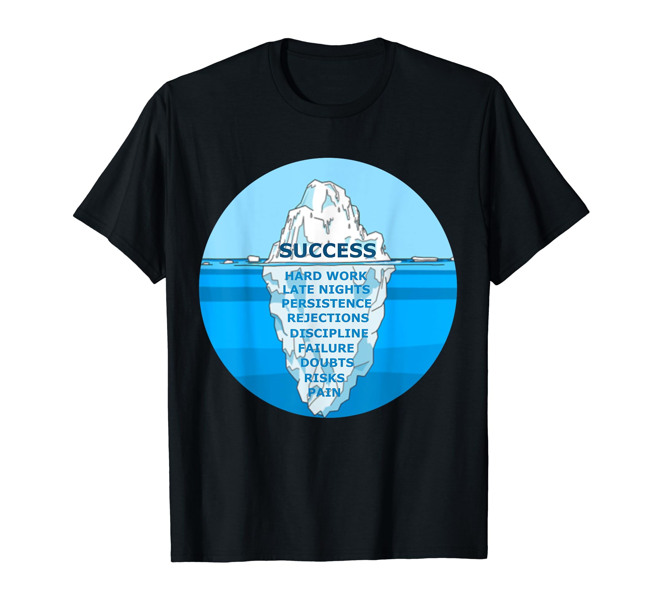 Iceberg Success Shirt Entrepreneur Champion Gift Idea Winner - Walmart.com