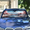 Iceberg Trees Sea Automotive Front Car Windshield Sun Shade Reflector ...