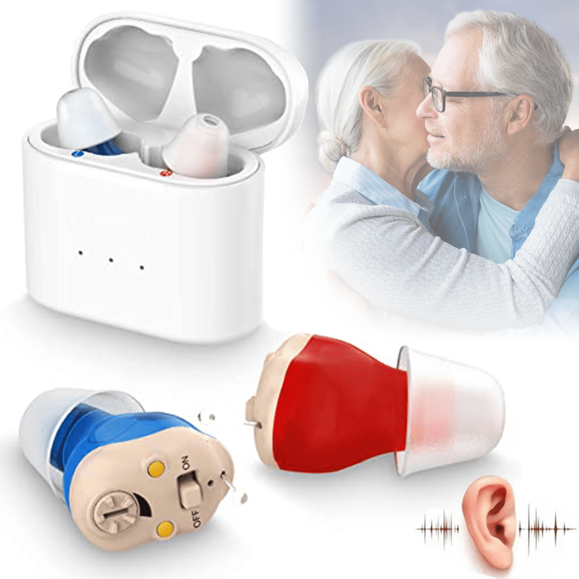 Icebreaker Personal Sound Amplifiers for Adults, Mini Invisible ...