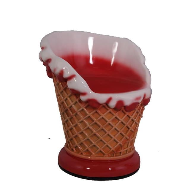 Icecream Sundae Chair, Red - Walmart.com