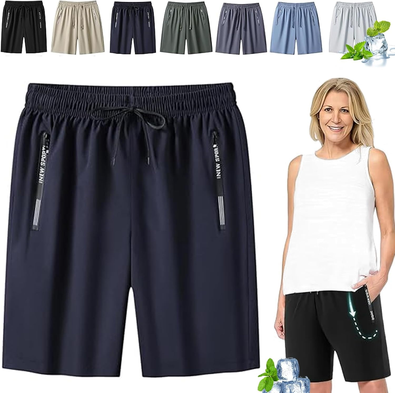 Iced Active Shorts for Women, Onavee Shorts, IcedActive - Women's Ice ...