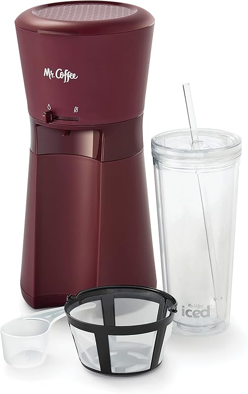 Iced Coffee Maker, Single Serve Machine with 22-Ounce Tumbler and ...
