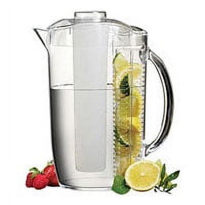 Iced Fruit Infusion Pitcher with Ice Core - Walmart.com