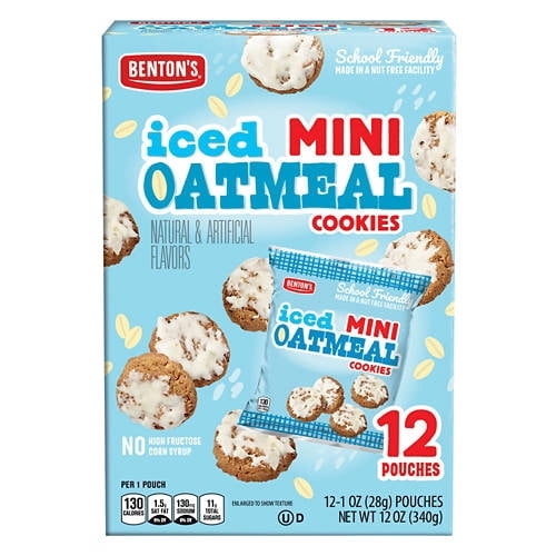 Iced Oatmeal Cookies, 12 count- Pack of 2 - Walmart.com