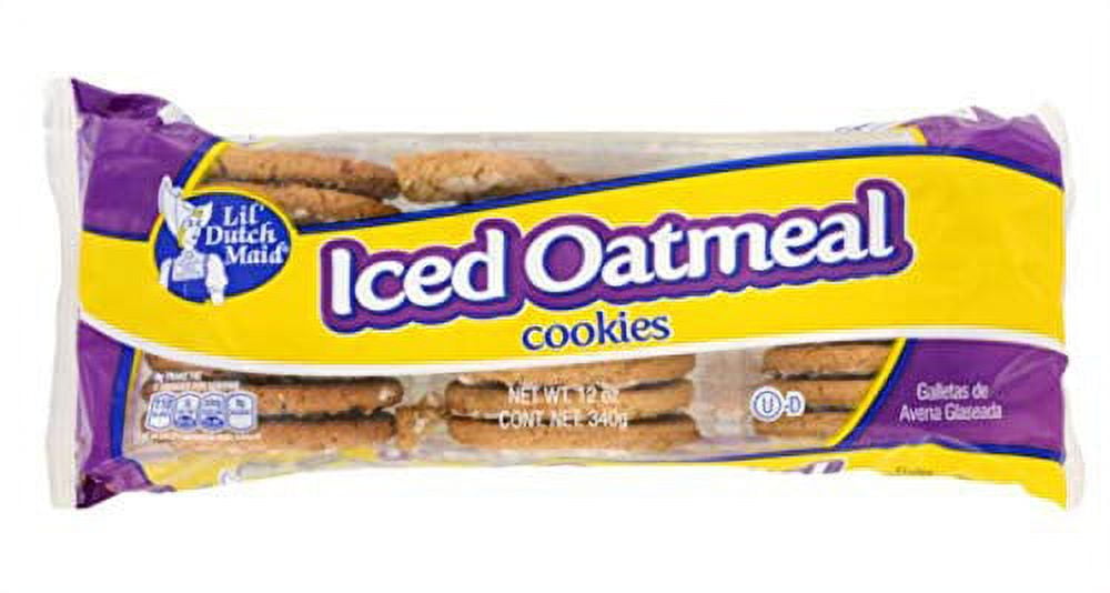 Iced Oatmeal Cookies 4 12 Oz - Walmart.com