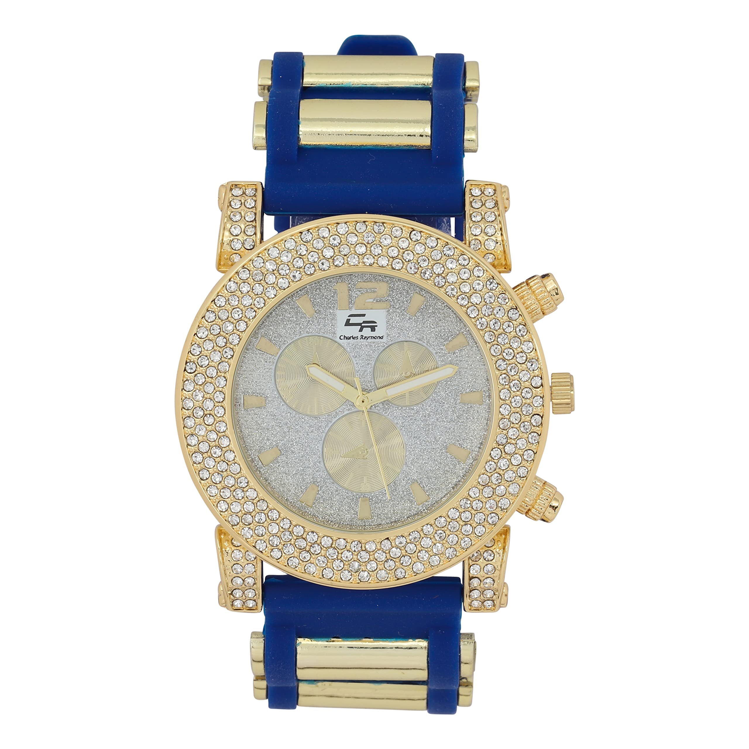 Iced Oversized Hip Hop Bullet Rubber Band Mens Watch, That Shows Your ...
