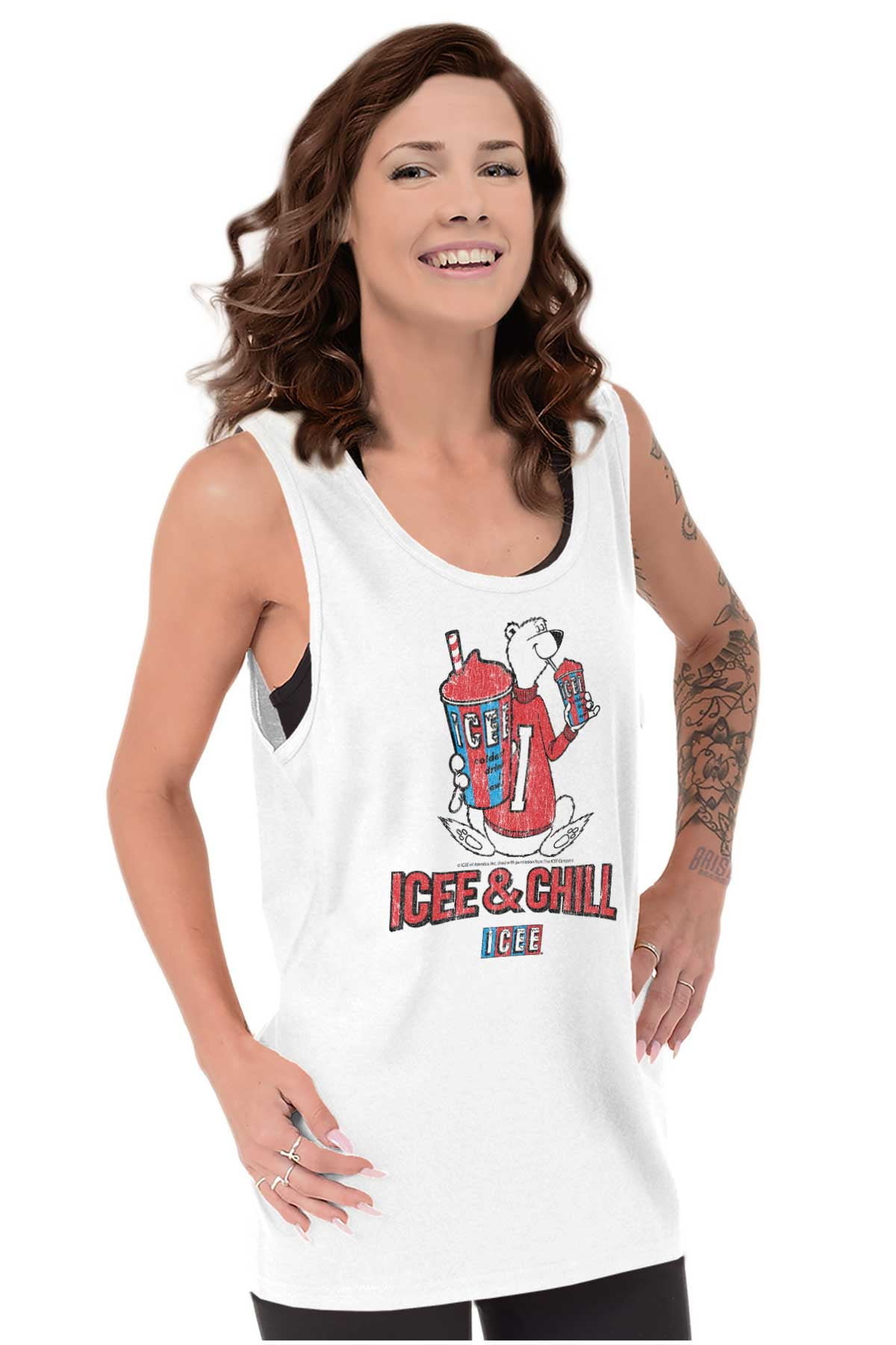 Icee And Chill Vintage Polar Bear Tank Top T Shirts Men Women Brisco ...