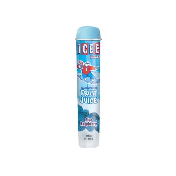 Icee Blue Raspberry Squeeze Up Tubes, 4 Ounce - 24 per case. - Walmart.com