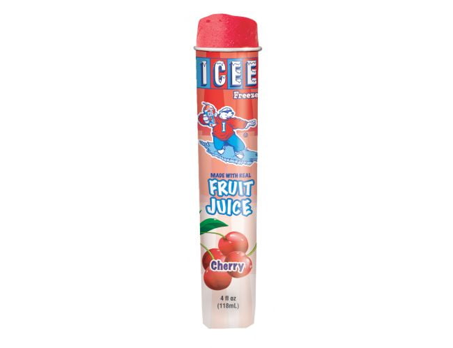 Icee Cherry Freeze Squeeze Up Tubes, 4 Ounce - 24 per case. - Walmart.com