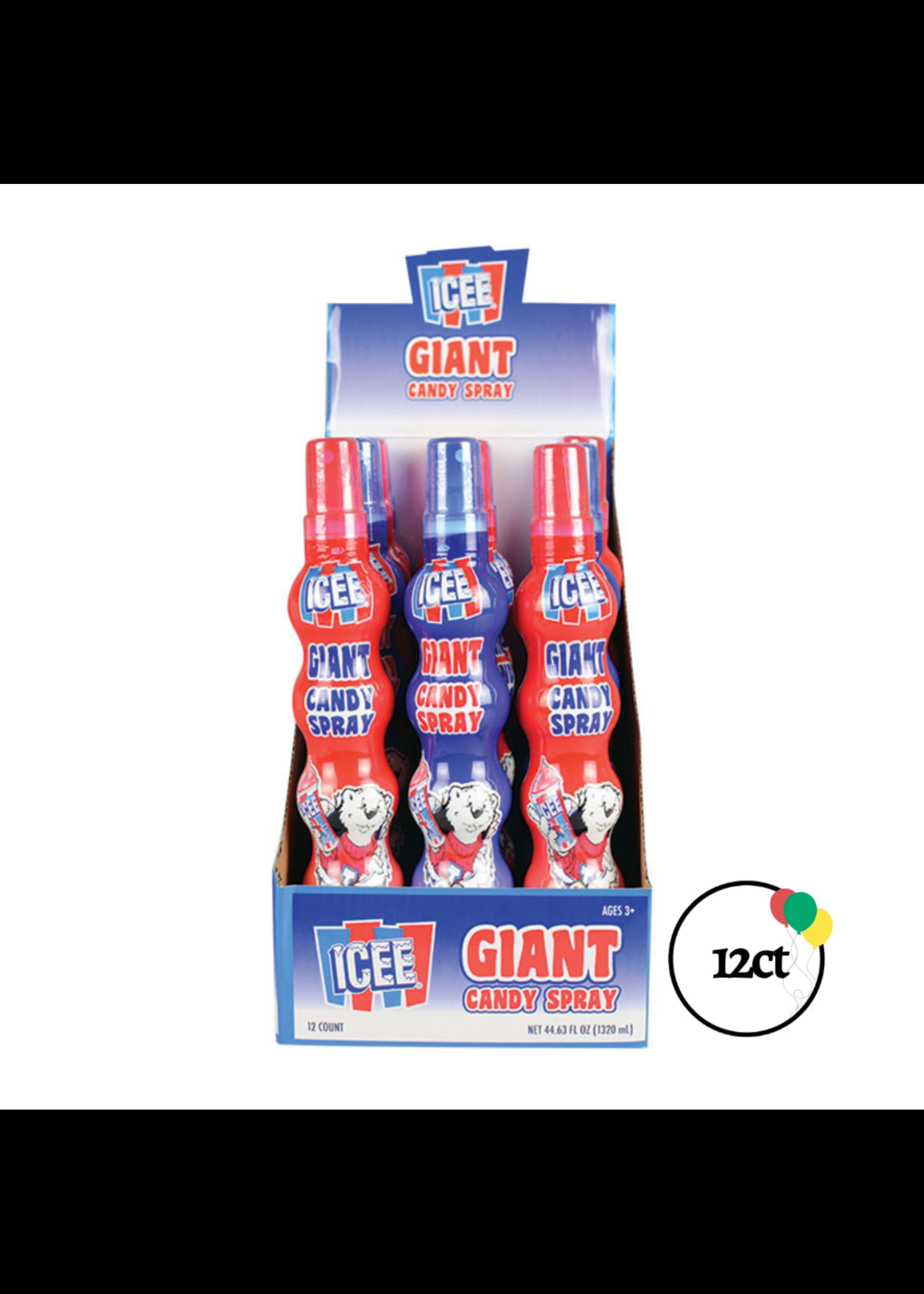 Icee Giant Candy Spray 12 ct - Walmart.com