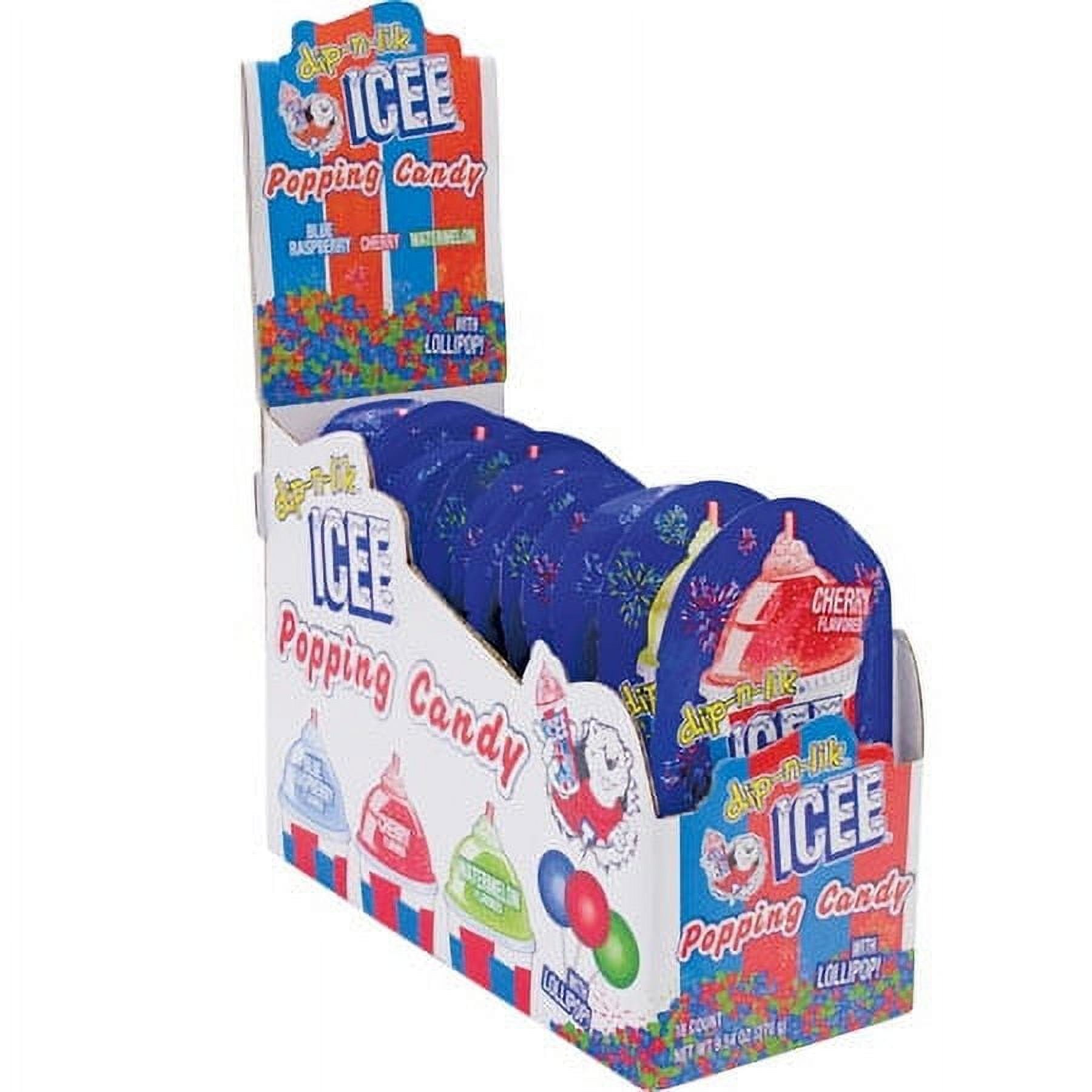 Icee Popping Candy With Lollipops (Pack of 18) - Walmart Business Supplies