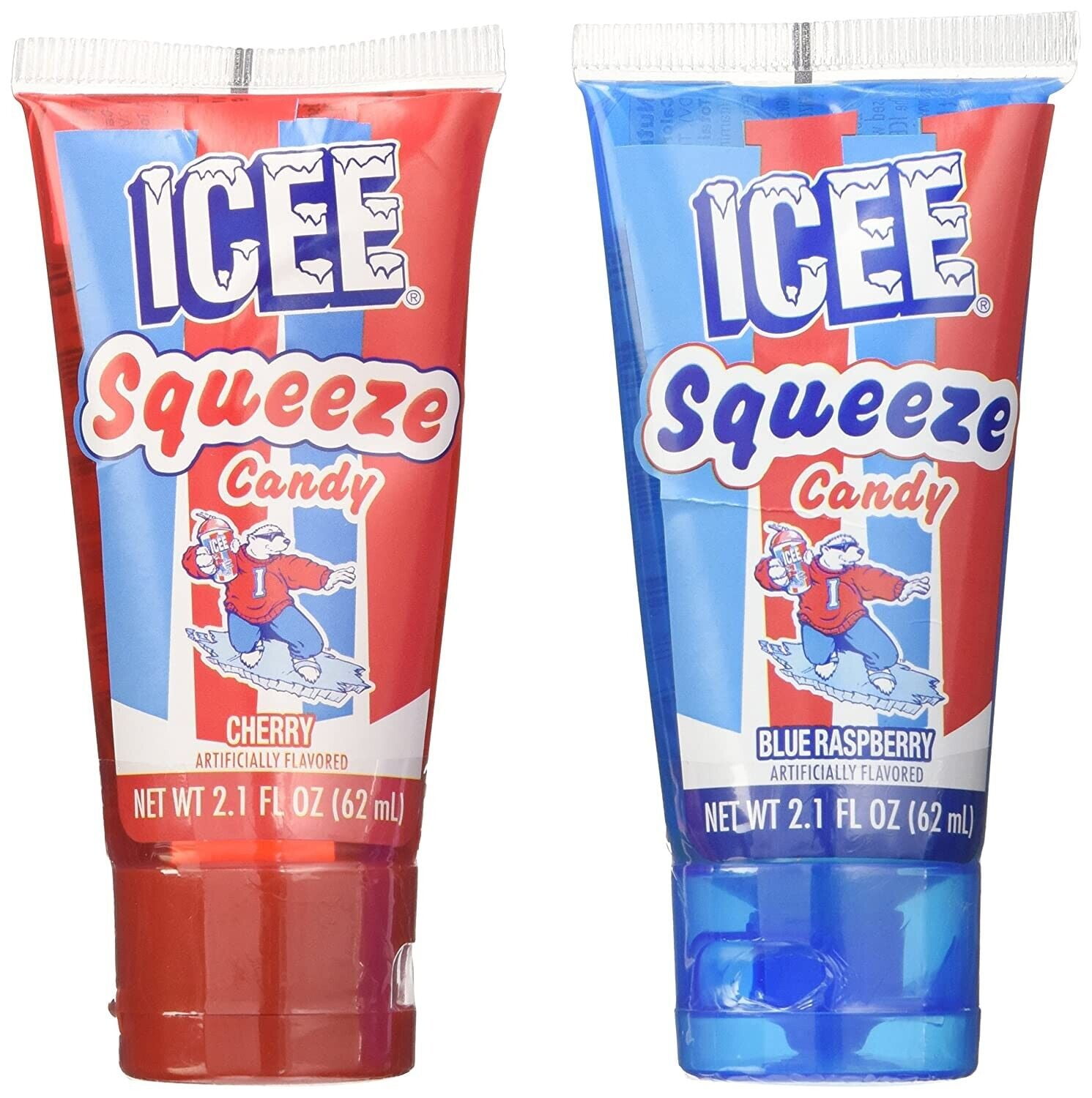 Icee Squeeze Candy - 4 Count - Randomly Picked Flavors - FREE SHIPPING ...