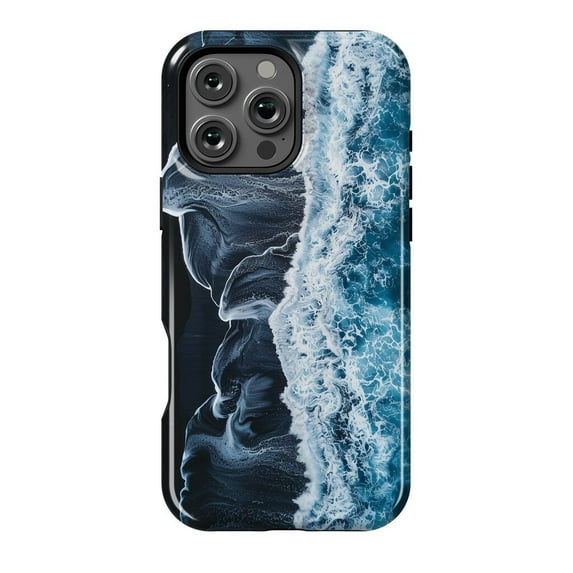 Iceland Black Sand Phone Case for iPhone 16 15 14 13 12 11 Pro Max ...