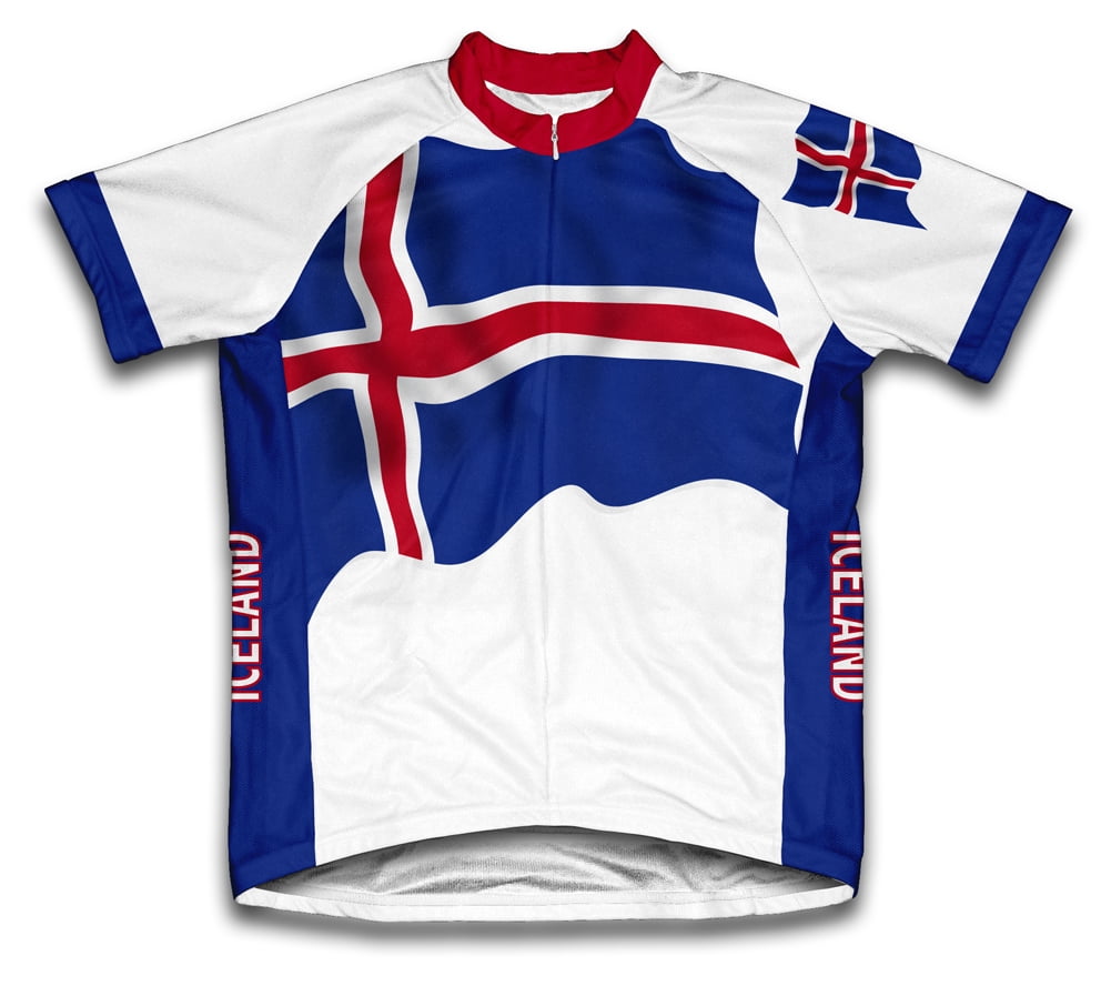 Iceland Flag Short Sleeve Cycling Jersey for Women - Size 3XL - Walmart.com