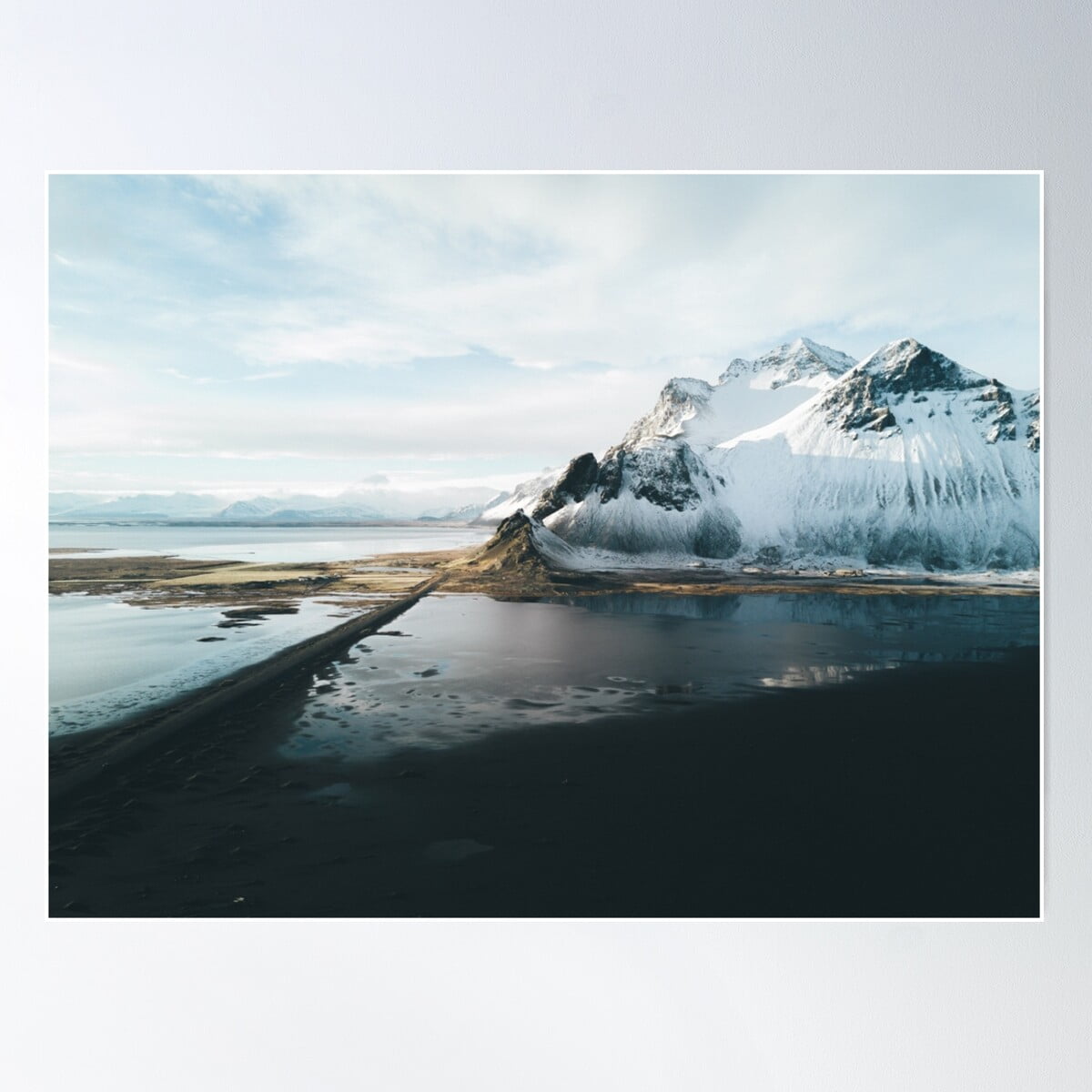 Iceland From Above - Landscape Photography Poster Wall Art, Modern Wall ...