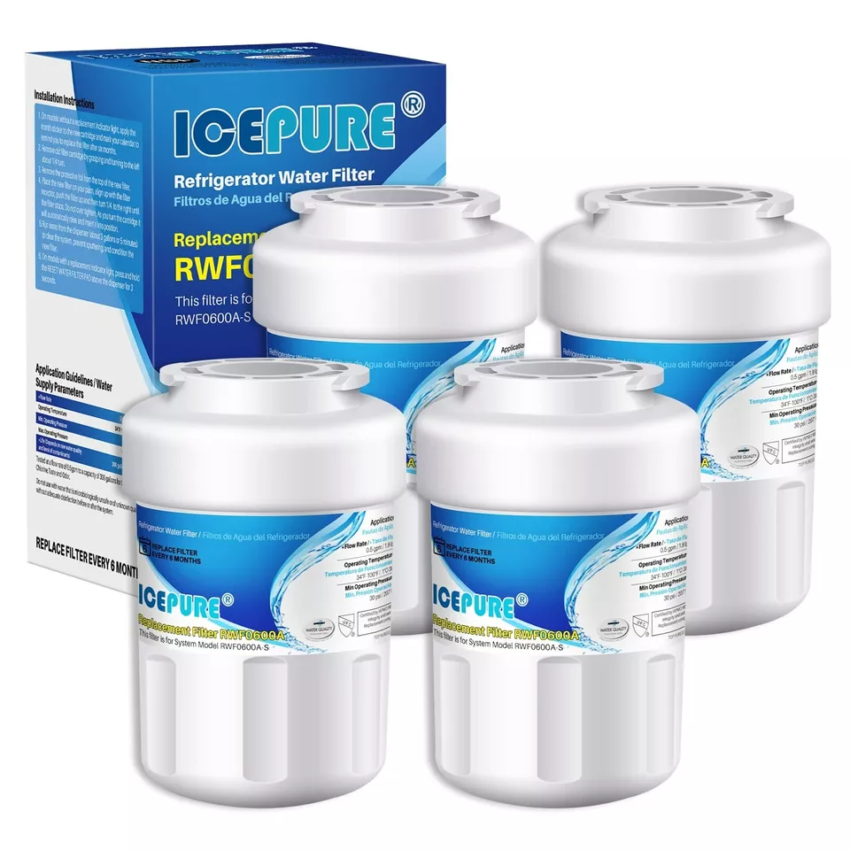 Icepure Water Filter Fit For GWF HDX FMG-1 WFC1201 GSE25GSHECSS PC75009 ...