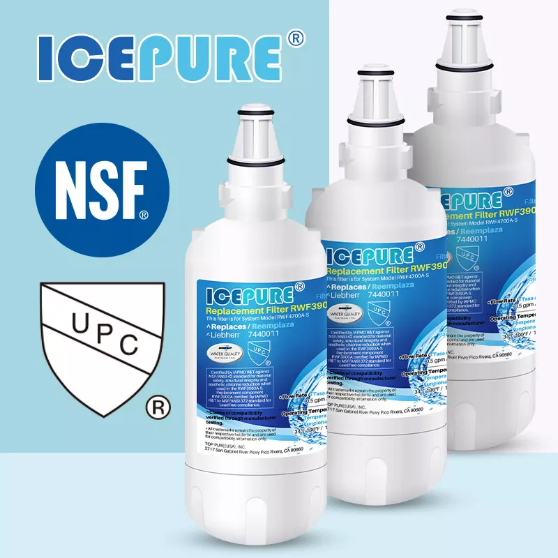 Icepure Water Filter Fit For Liebherr 7440000 7440002 744000200 7440 ...