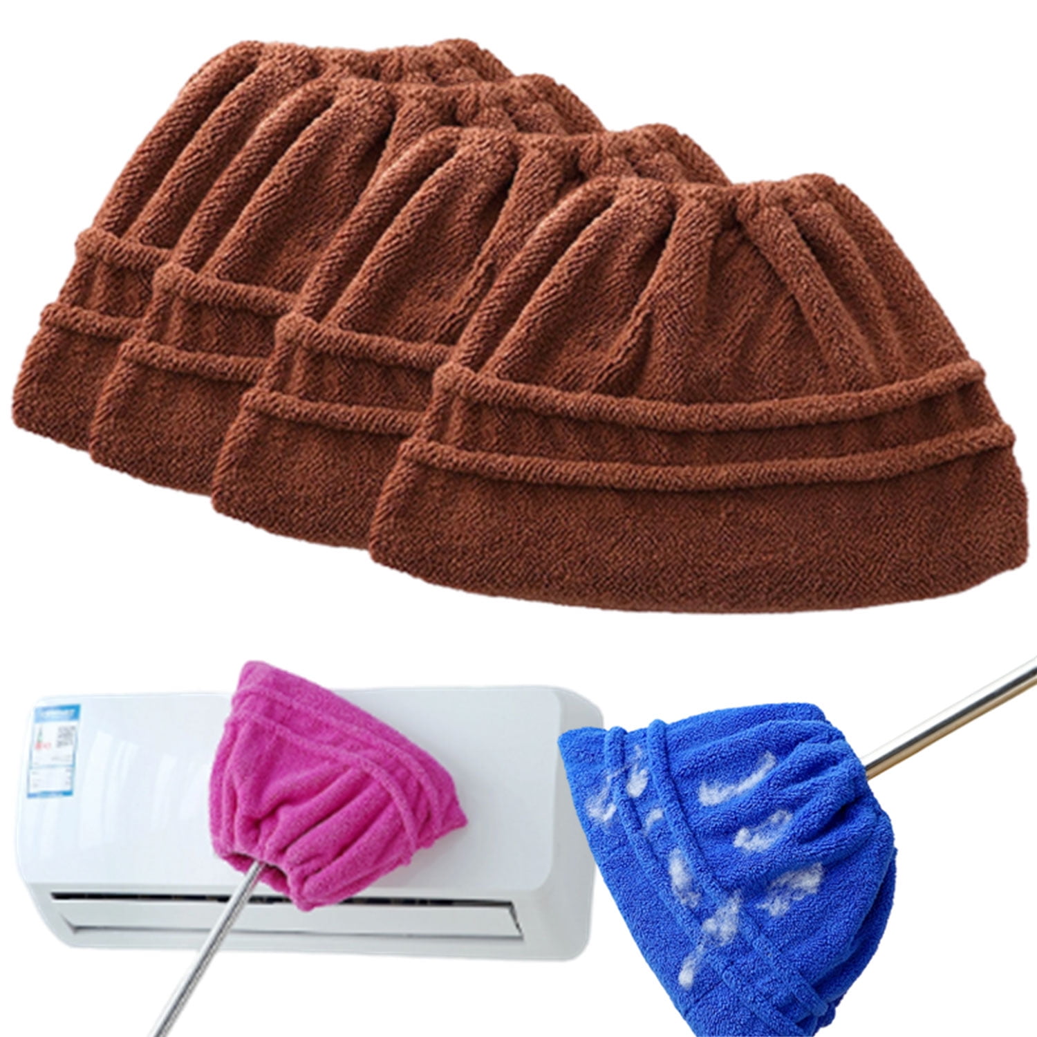 Icexeco Lazy Broom Cover Cloth, Broom Covers Washable, Multifunctional ...