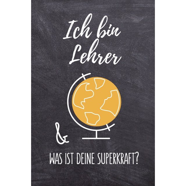Ich Bin Lehrer & Was Ist Deine Superkraft? : A5 KARIERT Geschenkidee für Lehrer Erzieher ...