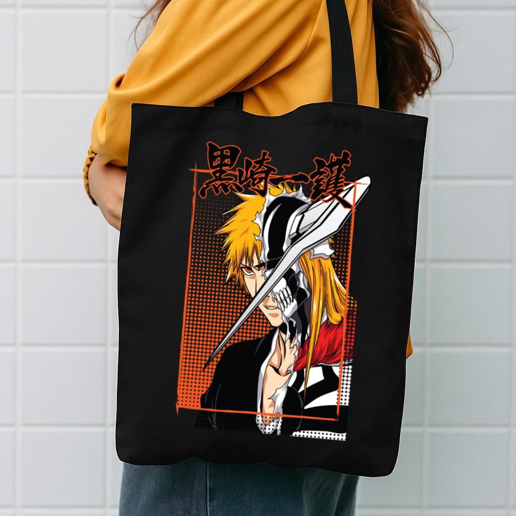 Ichigo Tote Bag, Anime Bag, Graphic Anime , Bleach Bag, Anime Lover Bag ...