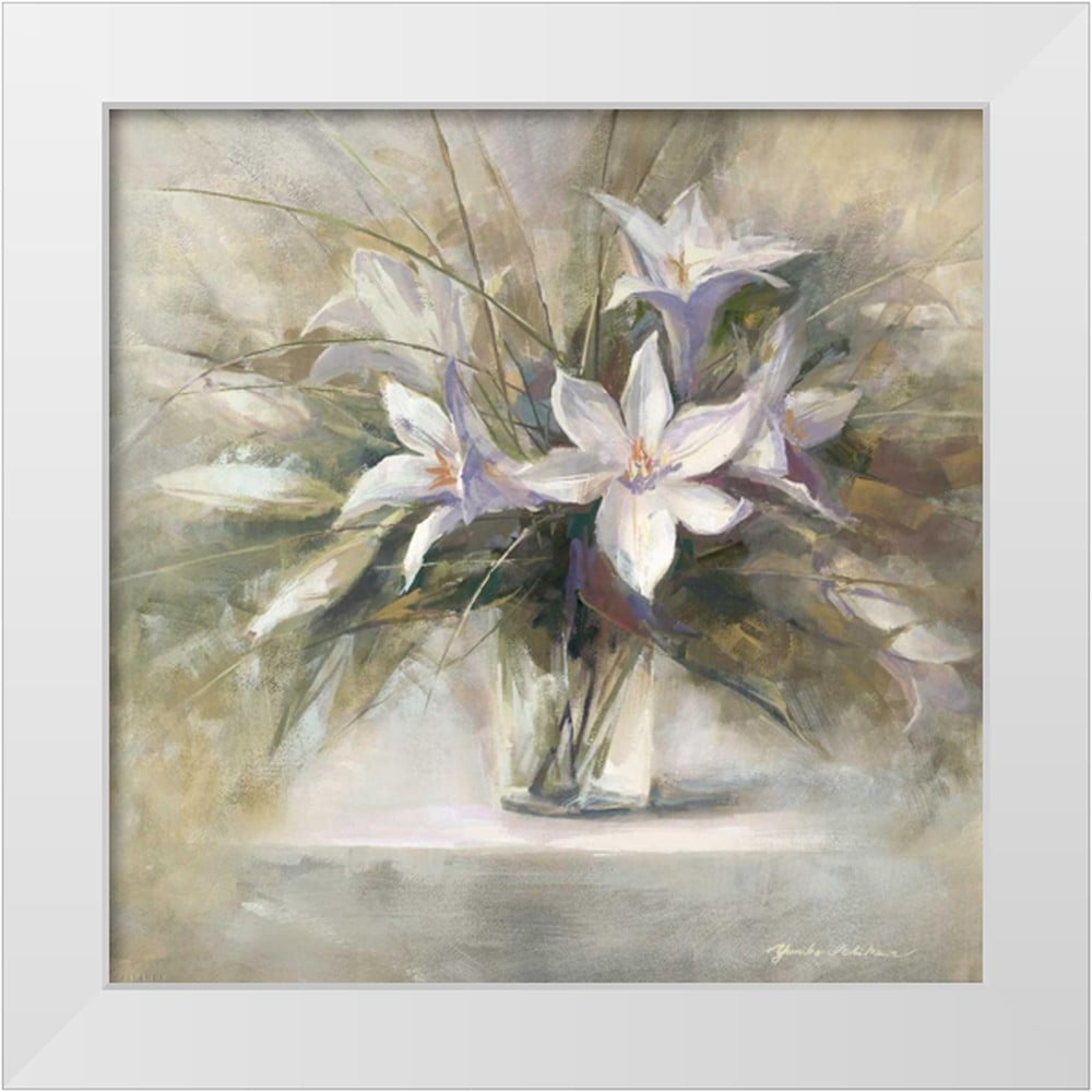 Ichikawa, Yumiko 15x15 White Modern Wood Framed Museum Art Print Titled ...