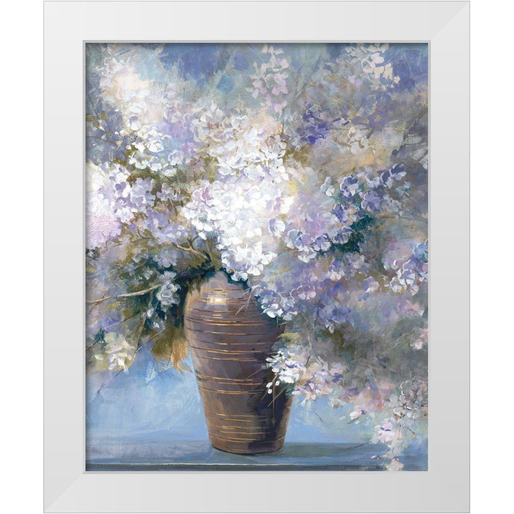 Ichikawa, Yumiko 26x32 White Modern Wood Framed Museum Art Print Titled ...
