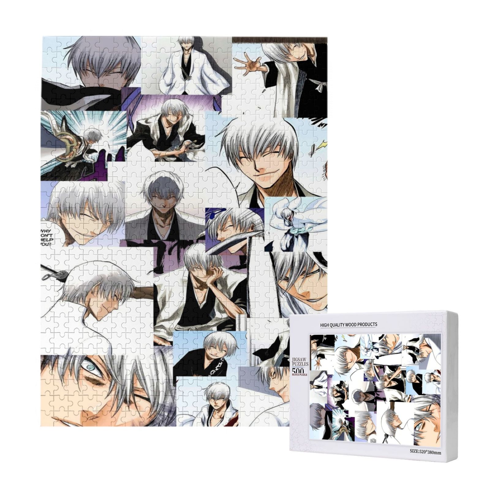 Ichimaru Gin Jigsaw Puzzle Interactive Brain Teaser Board Game for Adults, Educational Toys ...