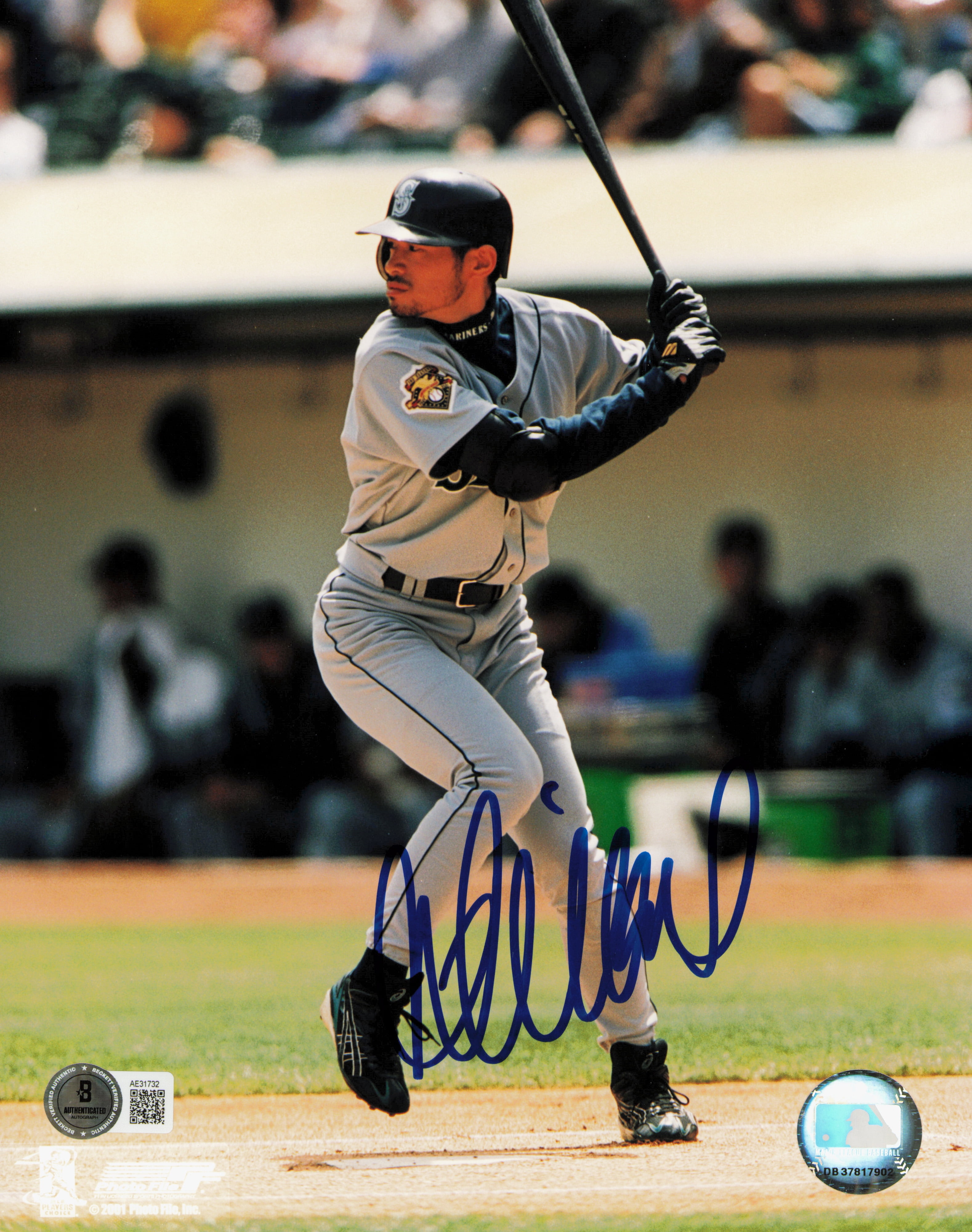 Ichiro Suzuki Autographed 8x10 Photo Seattle Mariners Vintage Signature ...