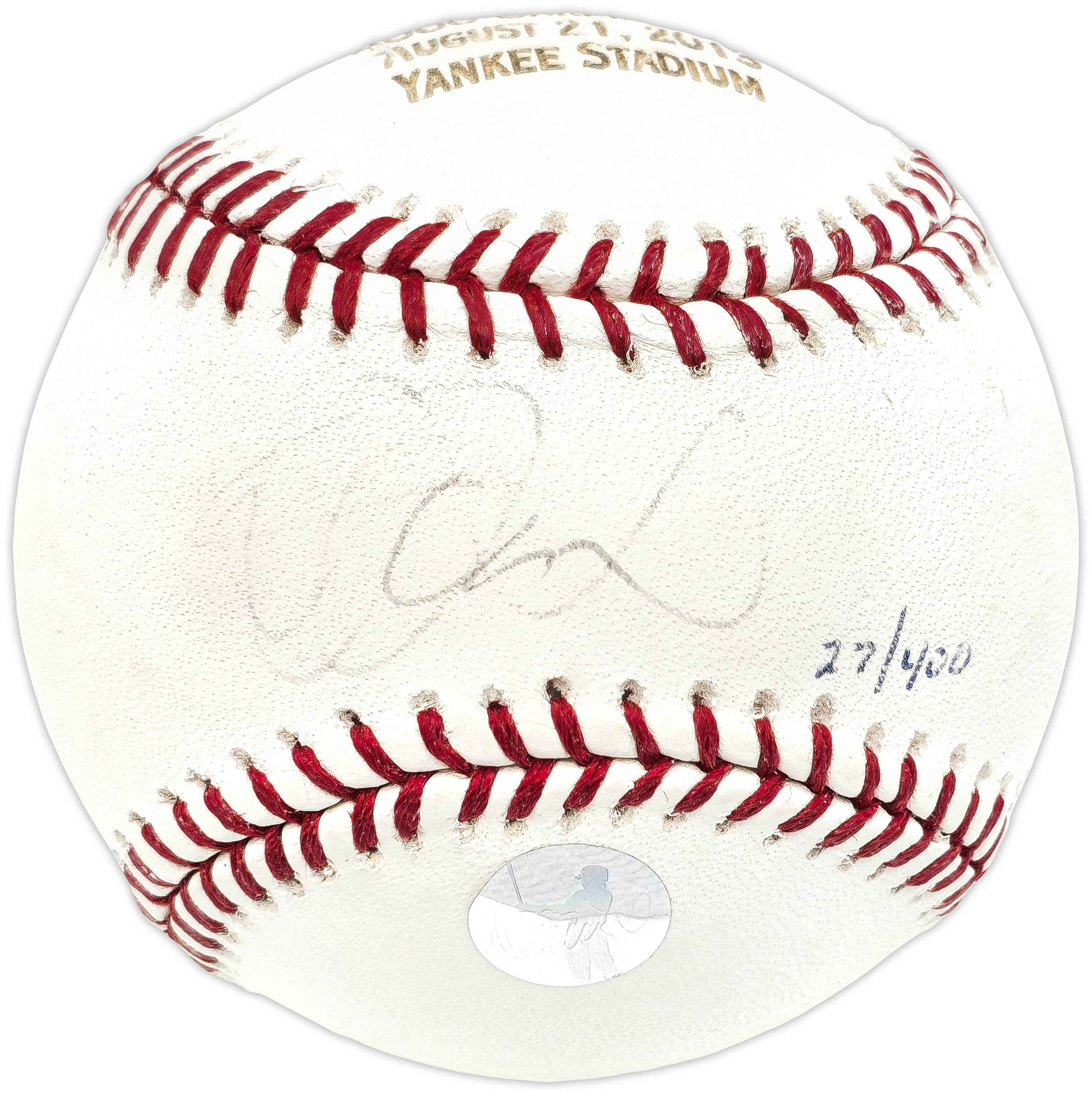 Ichiro Suzuki Autographed Official Stat Logo Baseball Seattle Mariners ...