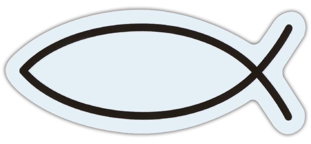 Ichthys Car/Refrigerator Magnet - Jesus Christ, Son of God, Savior ...