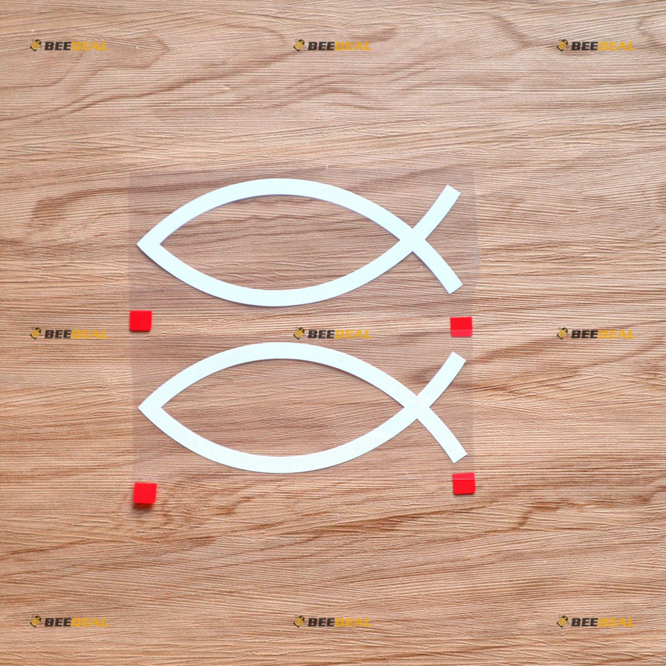 Ichthys Jesus Fish Christian Symbol Ichthus Sticker Decal Vinyl - 2 ...