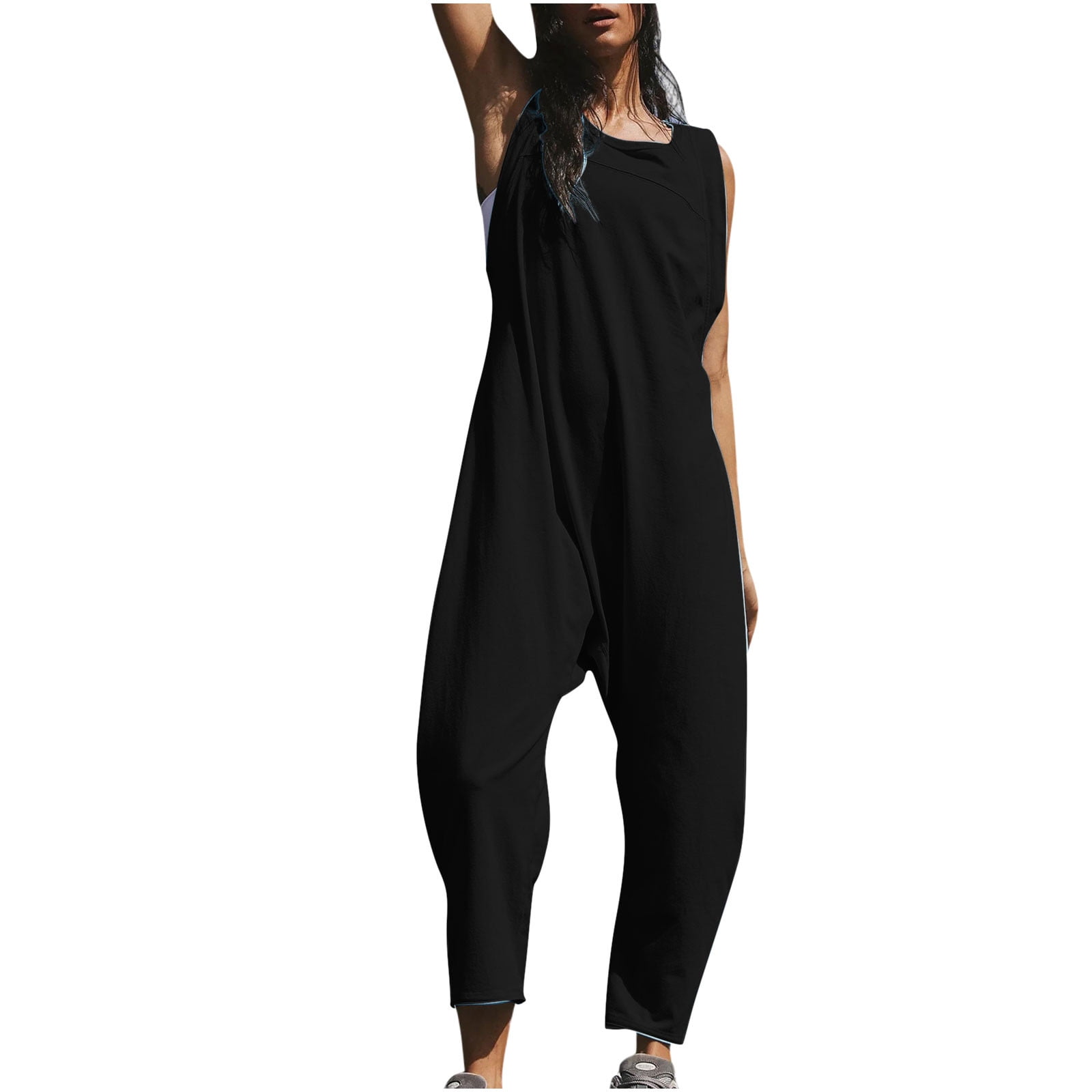 Ichuanyi Casual Polyester Suspender, Overalls (Women's L) - Walmart.com