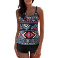 Ichuanyi Swimsuits For Women Clearance Women Conservative Print Strappy